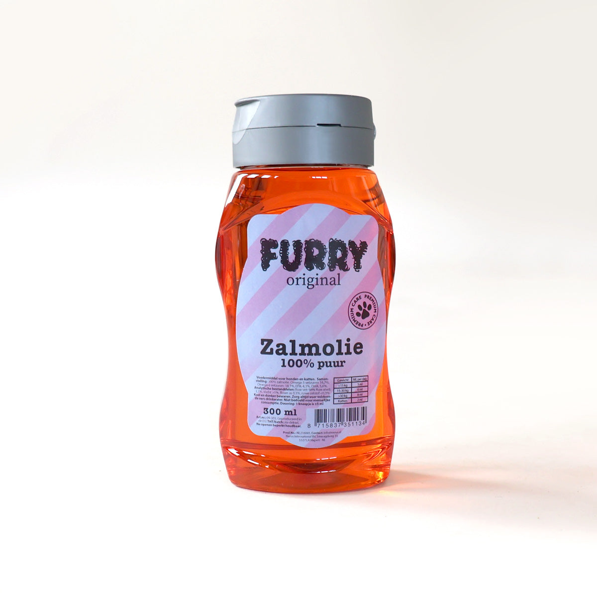 Furry Original Zalmolie voor honden - Furry Original